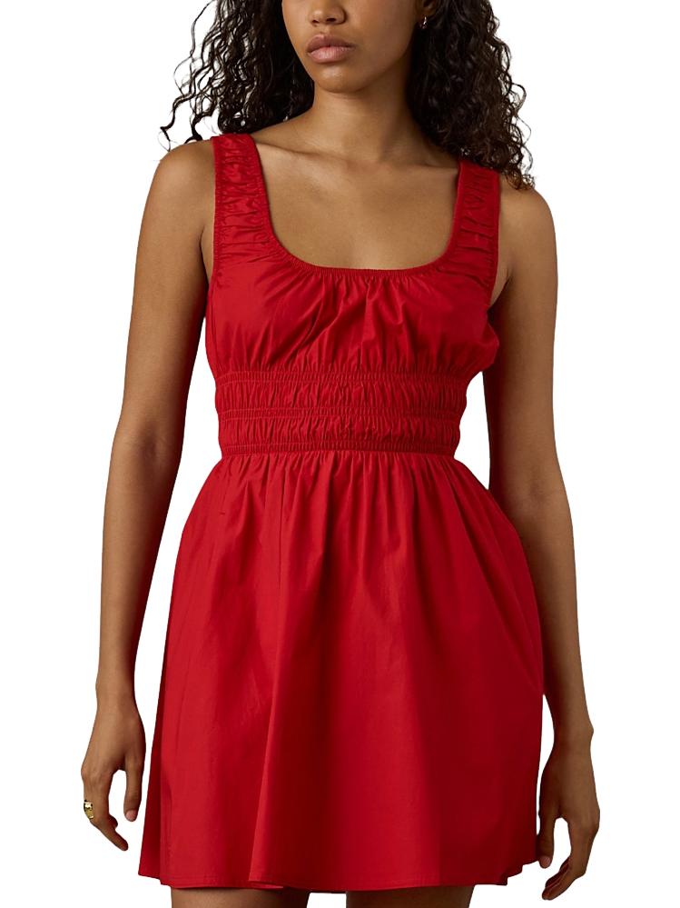 FAHERTY BRAND Faherty Coastal Poplin Sunseeker Mini Dress